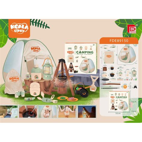 Jual Koala Diary Camping Set Adventure Set Little Explorer Pretend