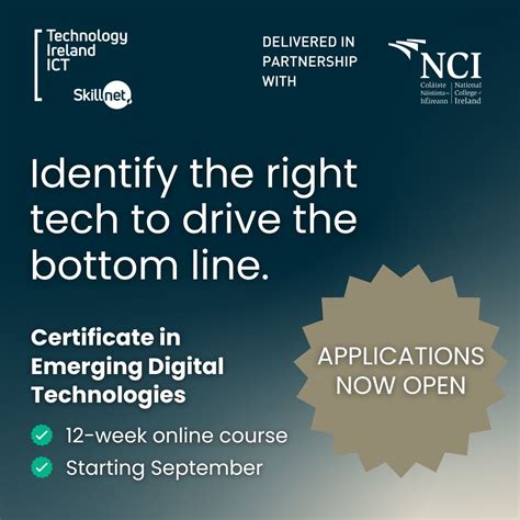 Techevolution Digitaltransformation Techskills Emergingtech Technology Ireland Ict Skillnet
