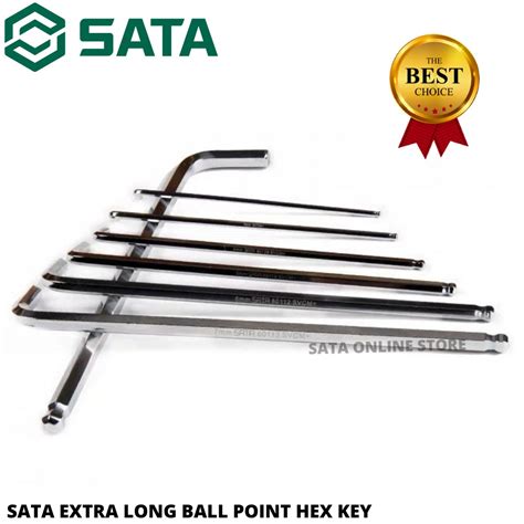 SATA EXTRA LONG BALL POINT HEX KEY SATA HEX KEY SATA ALLEN KEY HEX KEY SET SATA MM SIZE