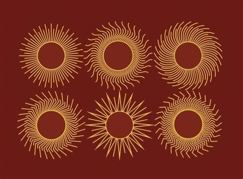 Sun Line Vector Art Icons And Graphics For Free Download