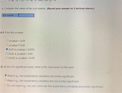 Solved The following ANOVA table was obtained when | Chegg.com