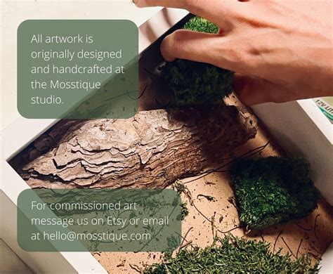 Rumoss Moss Wall Art Preserved Moss Panels Rectangular Etsy