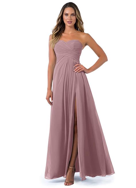 Dusty Rose Azazie Arabella Allure Bridesmaid Dresses Azazie