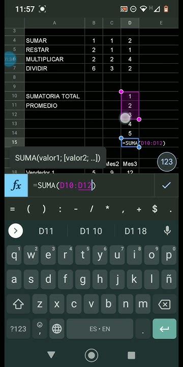 Excel Sumatoria Excel Desde Cero Youtube