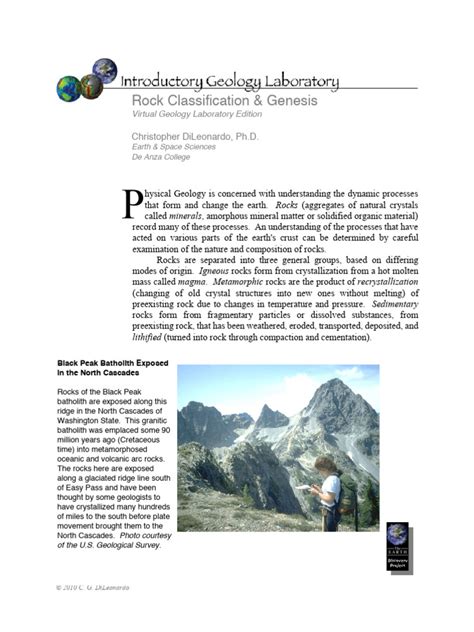 Rock Classification 01 Vl 1 Pdf Rock Geology Clastic Rock