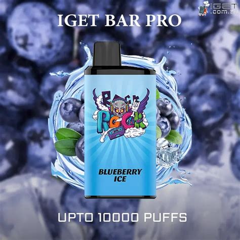 Iget Bar Pro Blueberry Ice 10 000 Oz Vape
