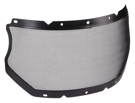 Msa Gray Steel Mesh Faceshield Screen Visor 12v76310116558 Grainger