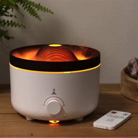 Large Volcano Effect Aroma Diffuser Two Colour Change