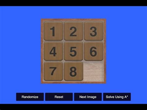 Solving 8 Puzzle Problem Using A Star Search Faramira