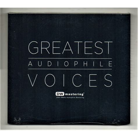 Various Artist Greatest Audiophile Voices Digipack CD Shopee