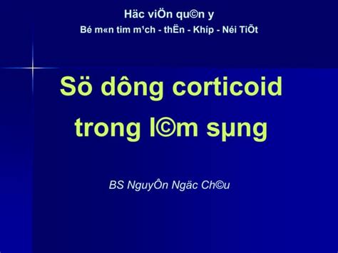 Corticoid Ppt