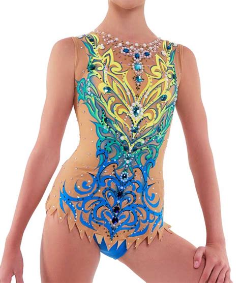 Купальник для художественной гимнастики в восточном стиле 85 фото