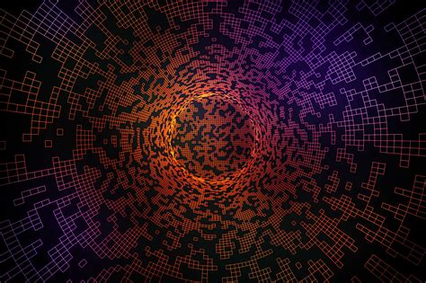 Wallpaper Cyberspace Immersion Schemes Forms Hd Widescreen High