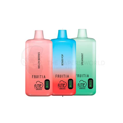 Buy Fruitia X Fume 8000 Puff Disposable Vape Online