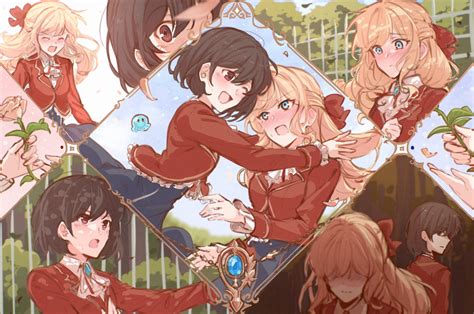 Claire Francois Rae Taylor And Ralaire Watashi No Oshi Wa Akuyaku Reijou Drawn By Xufi2468