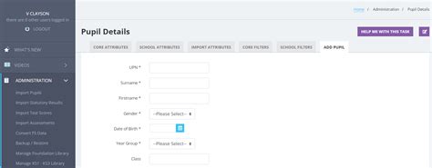 Pupil Details Viewing And Assigning Filters ITRACK Education Support