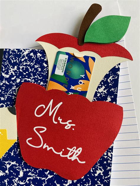 Teacher T Card Holder Teacher T Teacher Appreciation Week