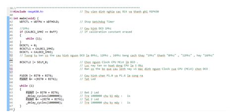 Học Msp430 Với Kit Msp430 Launchpad Bài 2 Gpio Và Clock Phần 2