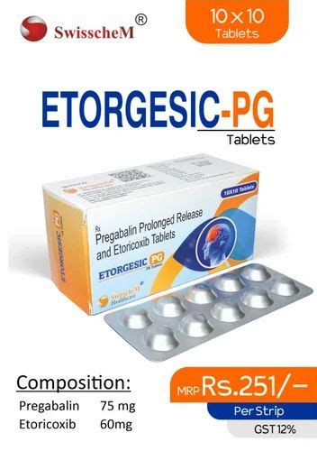 Pregabalin And Etoricoxib At ₹ 2510 Box In Panchkula Id 2851725116288