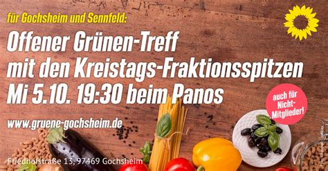 Offener Grünen Treff für Gochsheim und Sennfeld mit den Kreistags