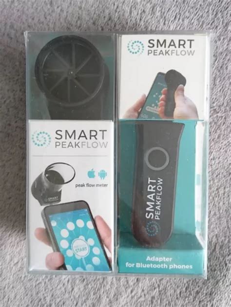 smart peak flow asthma device for bluetooth phones bnib £22 00