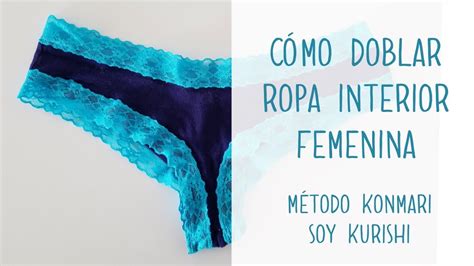 Actualizar 49 Imagen Como Doblar Ropa Interior De Mujer Para Ahorrar