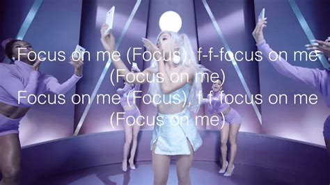 Focus Ariana Grande Lyrics Youtube