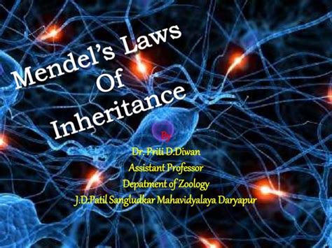 Mendels Laws Of Inheritance Pptx