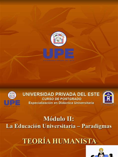 Teoría Humanista Presentación Descargar Gratis Pdf Aprendizaje