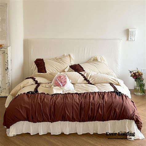 Hot Cocoa Ruffle Bedding Bundle Best Stylish Bedding Ever Lasting