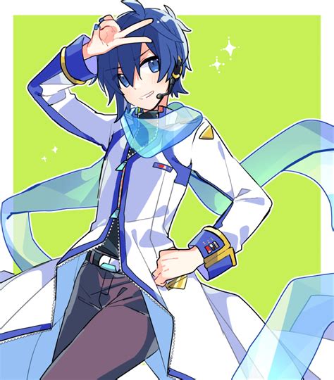 Kaito Vocaloid Drawn By Yoshiki Danbooru