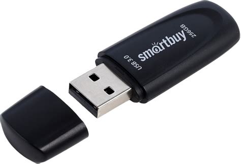 USB флешка 256Gb SmartBuy Scout black USB 3.0 SB256GB3SCK — купить по ...
