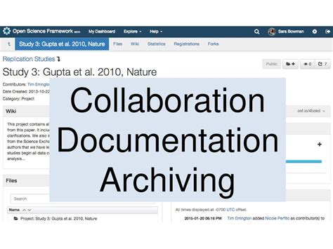 A Framework for Managing and Sharing Research Workflow - ppt download