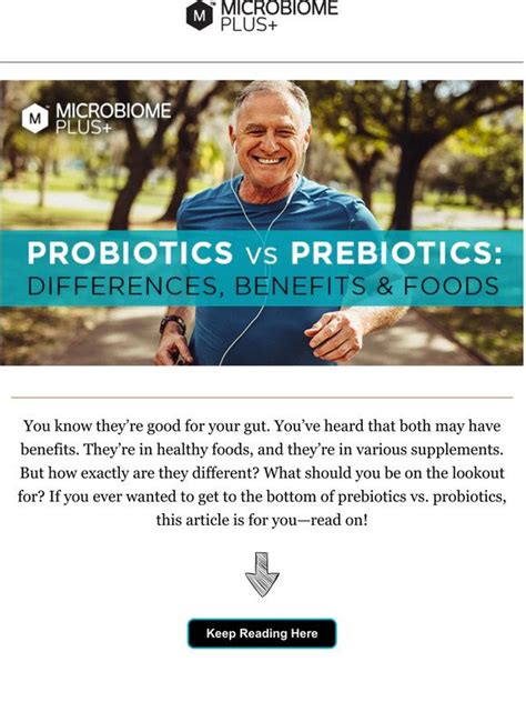 Microbiome Plus Whats The Difference Between Probiotics And