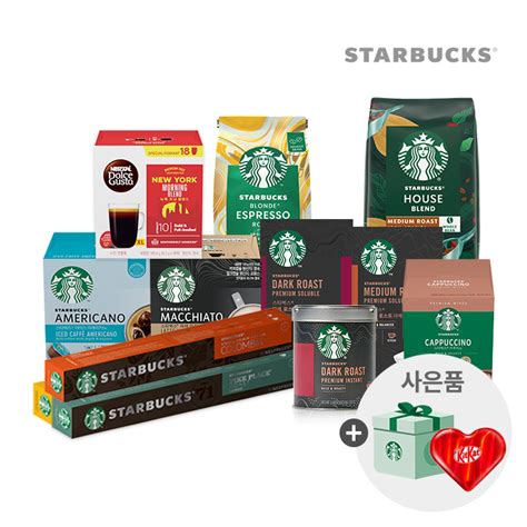 [히트상품] 네스카페 스타벅스 네스프레소 돌체구스토 캡슐 홀빈 원두 티몬