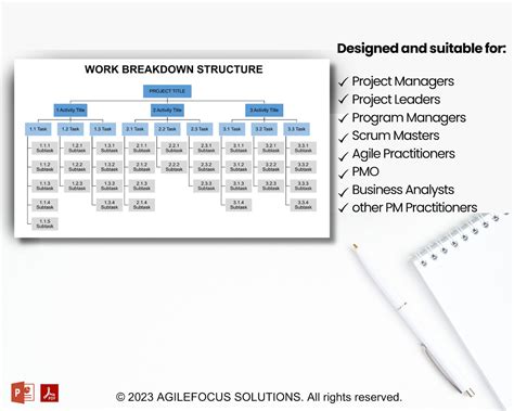 Work Breakdown Structure Project Management Template Project Planner