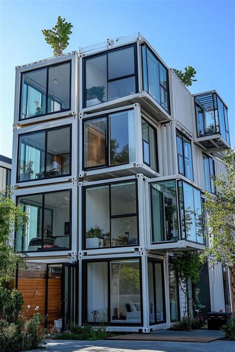 34 Stunning Container Apartment Buildings That Redefine Tiny Living