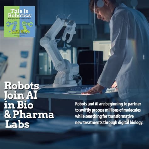 Tom Green On Linkedin Brave New World Of Robots Cobots And Ai In Drug Discovery This Quick…