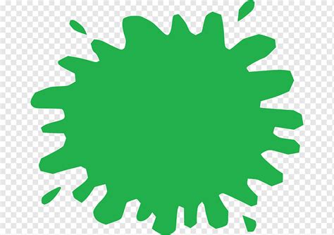 Зеленая жидкость всплеск иллюстрации, Splat App Green, зеленые формы ...