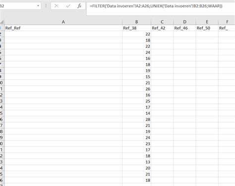 Microsoft Excel Trying To Unwrap Two Numerical Columns Into Multiple Columns Super User