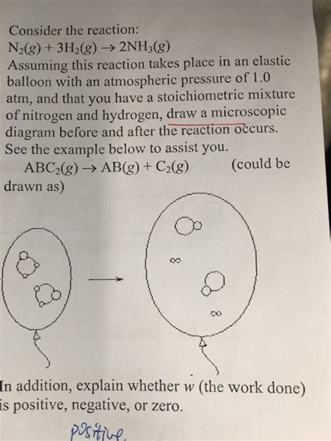 Solved Consider The Reaction N 2 G 3h 2 G Rightarrow