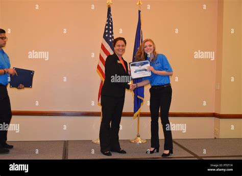 Alysse Seligman Youth Specialist For The Air Force Services Activity Honors Air Force Teen