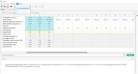 Simons Two Stage Phase Ii Design In Oncology Sample Size