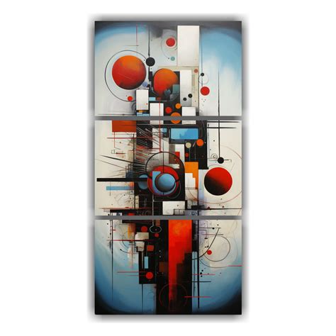 Cuadros Abstractos Modernos Estilo época Lienzo Chorreado Decocuadros