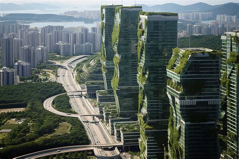 도시는 녹색 건물이 있는 현대적인 건물입니다 건축학 높은 해상도 공원 배경 일러스트 및 사진 무료 다운로드 Pngtree