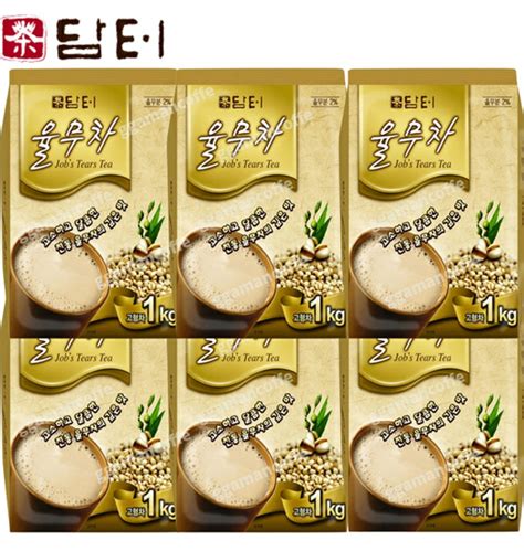 담터 율무차 1kgx6 자판기리필 덕용 티몬