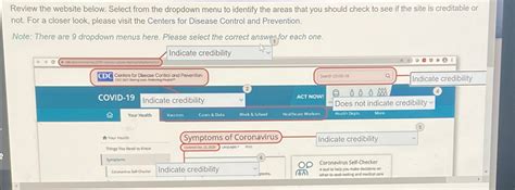 Solved Review The Website Below Select From The Dropdown