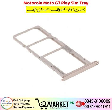 Motorola Moto G Play Sim Tray Original Exclusive