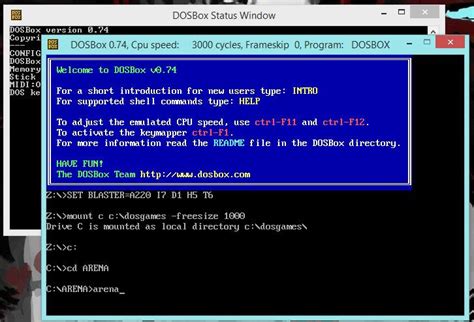 DOSBox Guida Completa The Maniax
