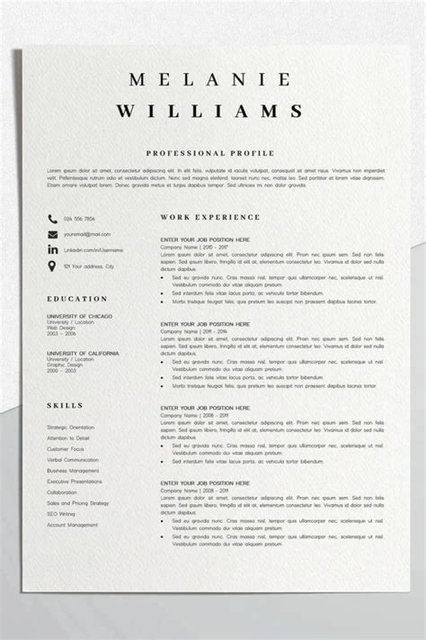 Resume Format Dates Resume Format